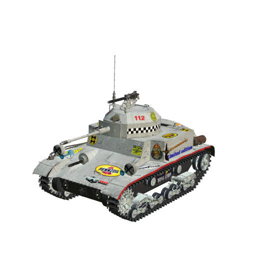 p3d.in - T2 Light Tank