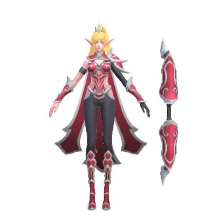 p3d.in - Miya Burning Bow Remodel