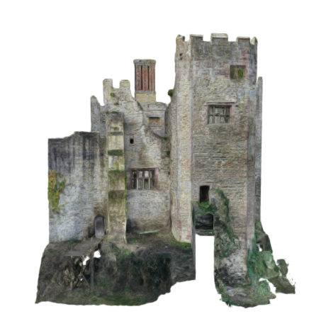 p3d.in - Pendover Tower and Tudor Lodgings, Ludlow Castle