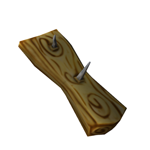 p3d.in - Wood Double Spikes