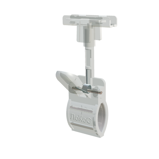 p3d.in - Держатель пластиковой рамки универсалный с зажимом на трубу ...