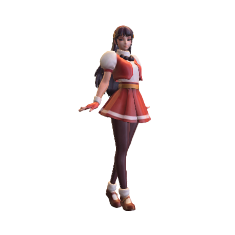 p3d.in - guinevere kof skin