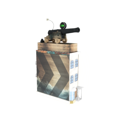 p3d.in - Race like a Pirate 150m Brake Marker