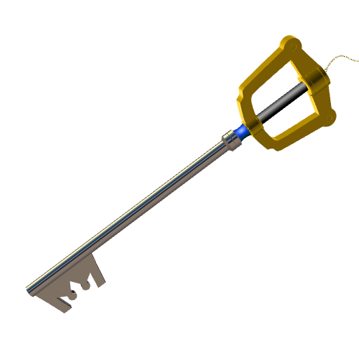 The Kingdom Key from Kingdom Hearts – Game Stuff.
