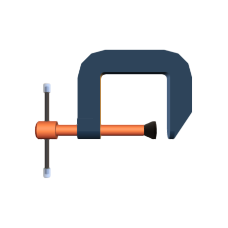 p3d.in - G-CLAMP ASSEMBLY