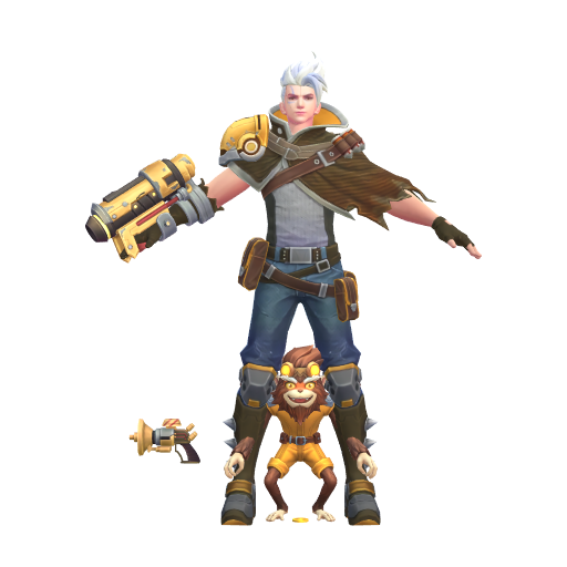 p3d.in - Claude Skin: Golden Bullet