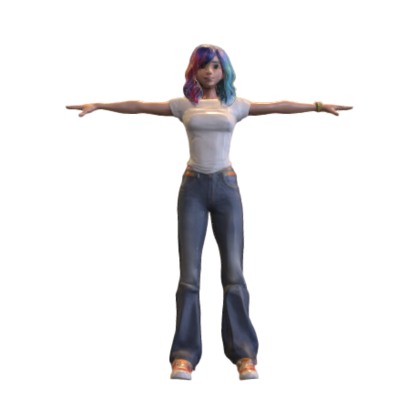 p3d.in - T Pose model 3d amazi 0816210607 texture