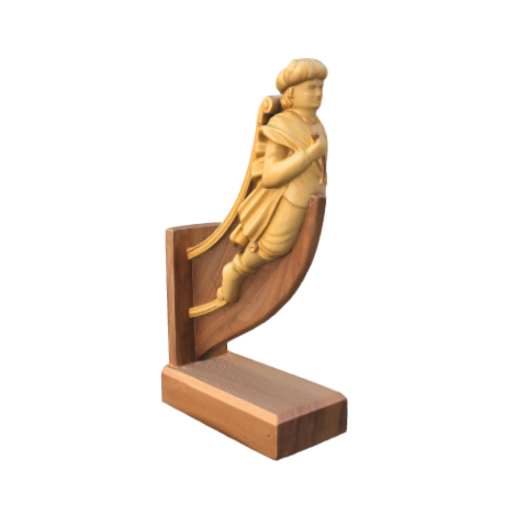 p3d.in - Man with Hat Figurehead Miniature Bowsprit