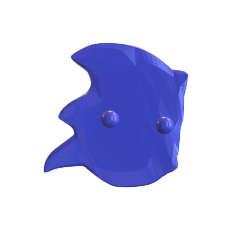 p3d.in - Derpy-Eyed Sonic The Hedgehog Popsicle