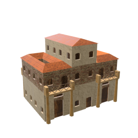 p3d.in - Low Poly Roman Insula 2