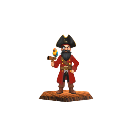 p3d.in - Captain Flintlock Grimbeard
