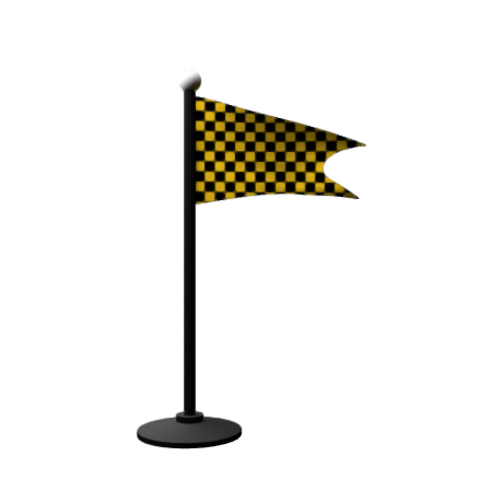 p3d.in - Stand Flag Col. - Race B/Y #04