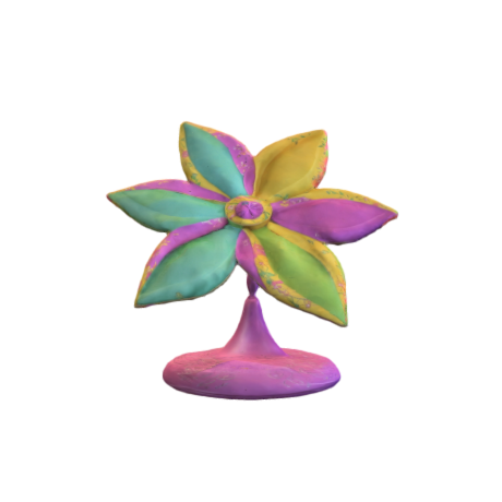 p3d.in - Petal Prism Flower