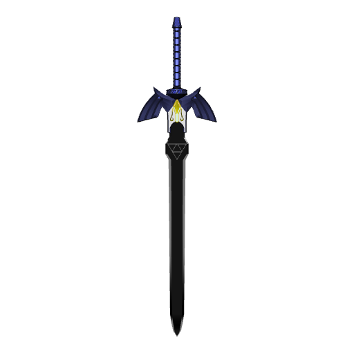 The Master Sword from The Legend of Zelda. – Game Stuff.