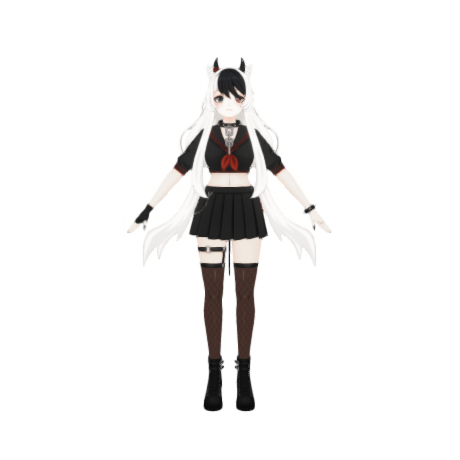 p3d.in - Character avatar for vrchat, vtubing