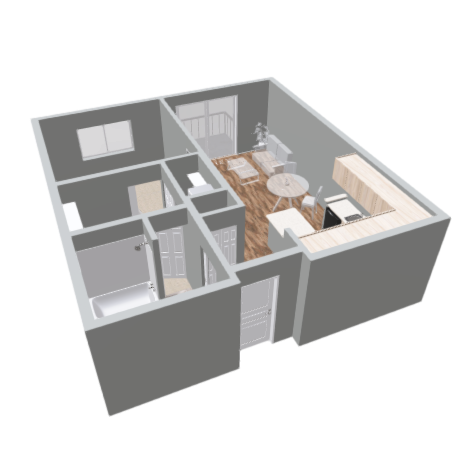 p3d.in - The Massey - 1 Bedroom