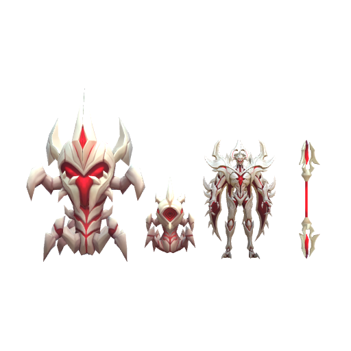 p3d.in - Zhask Skin: Bone Flamen