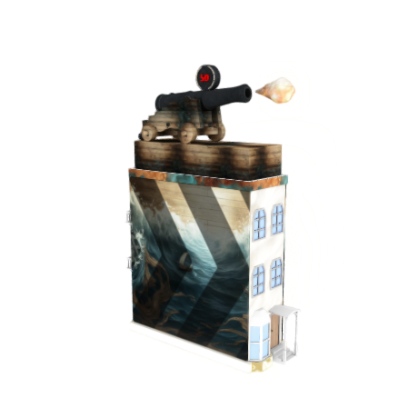 p3d.in - Race like a Pirate 50m Brake Marker