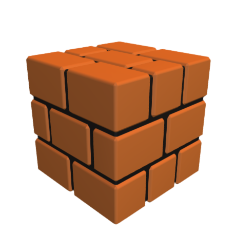p3d.in - Super Mario Brick Block