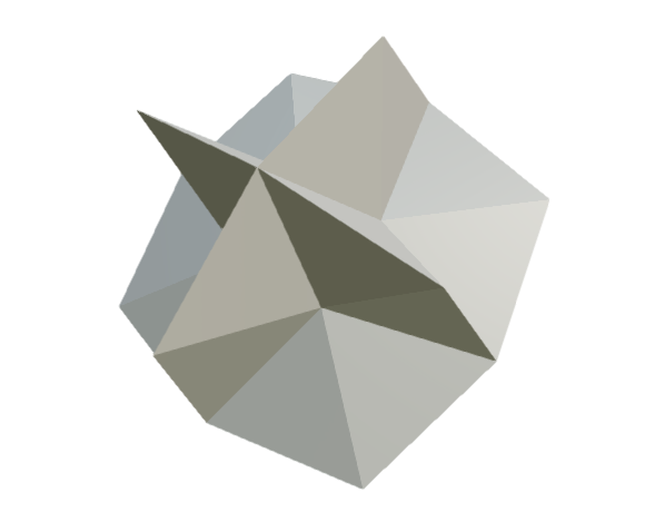 p3d.in - Mobius deltahedron from Disdyakis dodecahedron