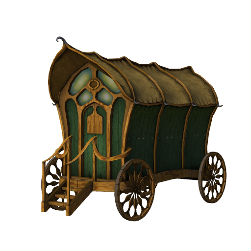 Gypsy Wagon Drawing