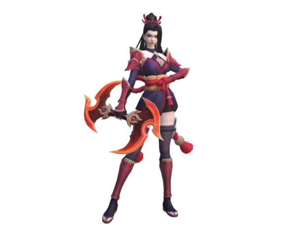 p3d.in - Hanabi Scarlet Flower