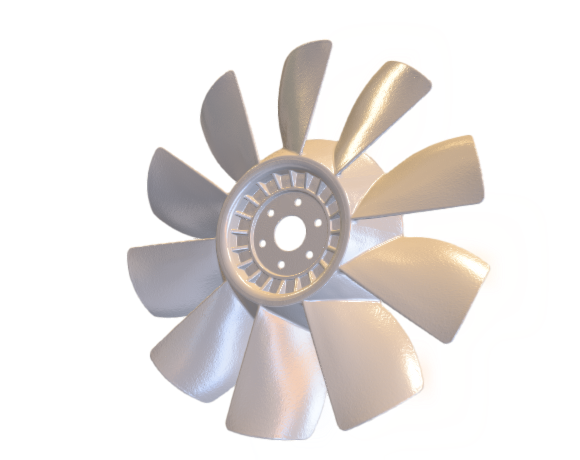 p3d.in - Komatsu radiator fan