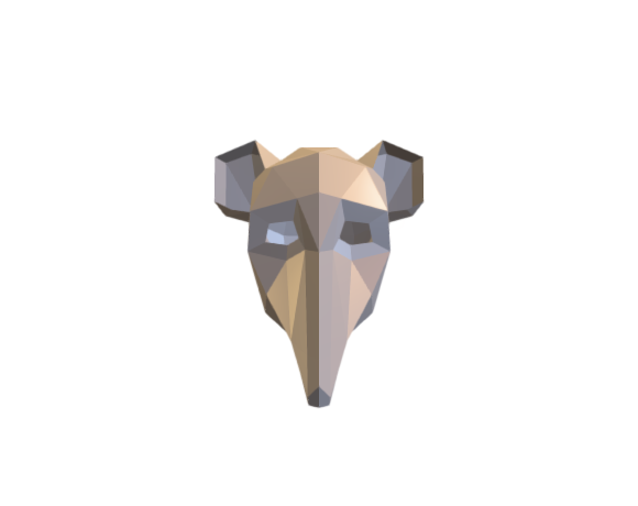 p3d.in - Маска крысы 5 превью