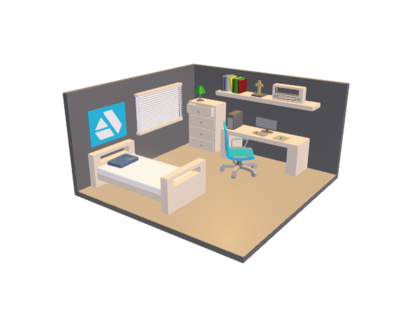 p3d.in - Isometric Room