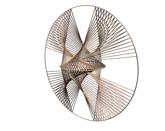 p3d.in - 2-Circle String Art